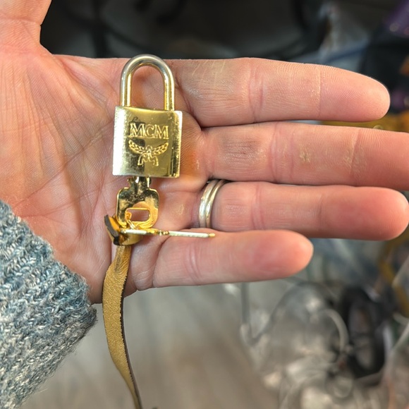 MCM | Accessories | Mcm Lock And Keys | Poshmark